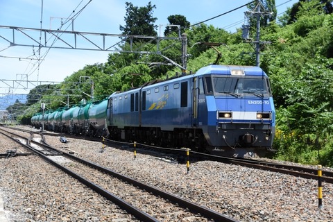 ona3のきままに撮り鉄 : 7月19日撮影 西線貨物8084ﾚより