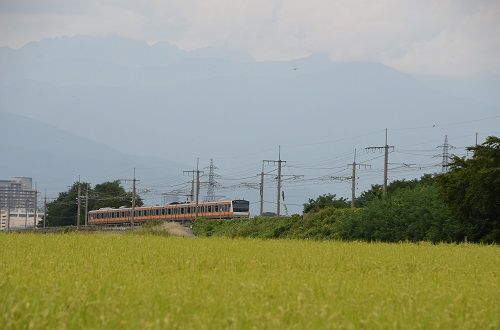 ona3のきままに撮り鉄 : 9月5日撮影 諏訪湖新作花火臨 その1 E233