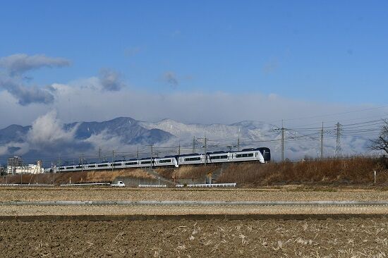 ona3のきままに撮り鉄 : 12月26日撮影 みどり湖にて E353系「あずさ」を撮影
