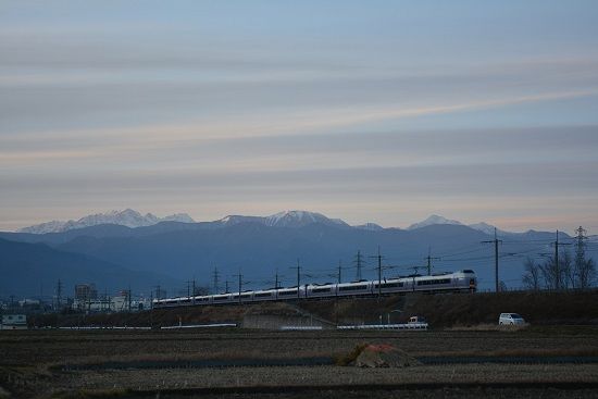 ona3のきままに撮り鉄 : 12月3日撮影 その5 E351系「スパーあずさ」を撮る