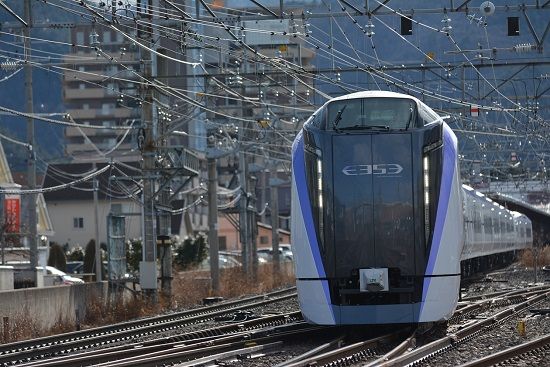 ona3のきままに撮り鉄 : 1月13日撮影 その8 E353系「スーパーあずさ」より