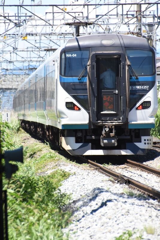 ona3のきままに撮り鉄 : 本日撮影 E257系による「あずさ71号」と「あずさ83号」より