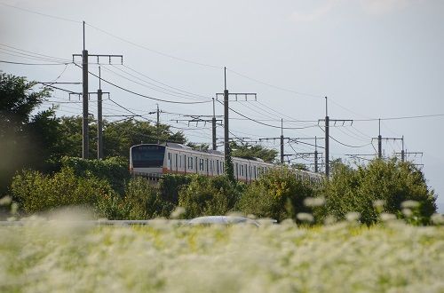 ona3のきままに撮り鉄 : 9月5日撮影 諏訪湖新作花火臨 その2 E233