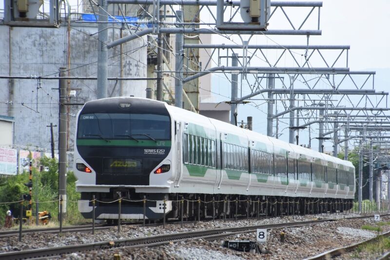 ona3のきままに撮り鉄 : 本日の撮影 E257系5000番台 OM92編成による「あずさ74号」