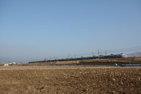 ona3のきままに撮り鉄 : 2月24日撮影 その2 E351系「スーパーあずさ」より