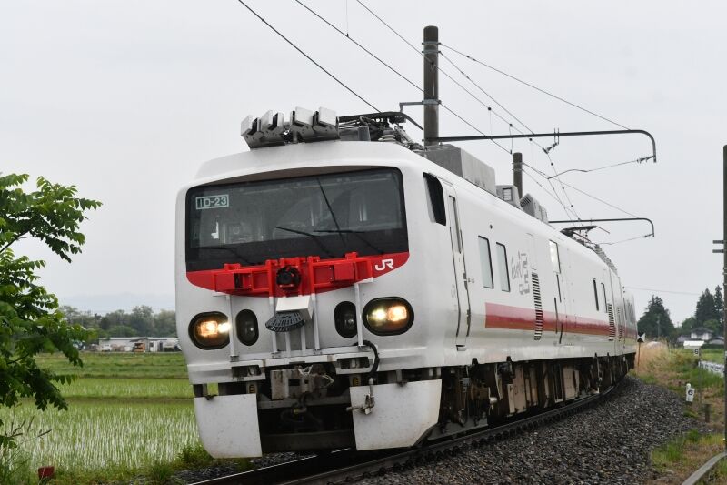 ona3のきままに撮り鉄 : 5月24日撮影 大糸線にてE491系 East i-Eによる検測より