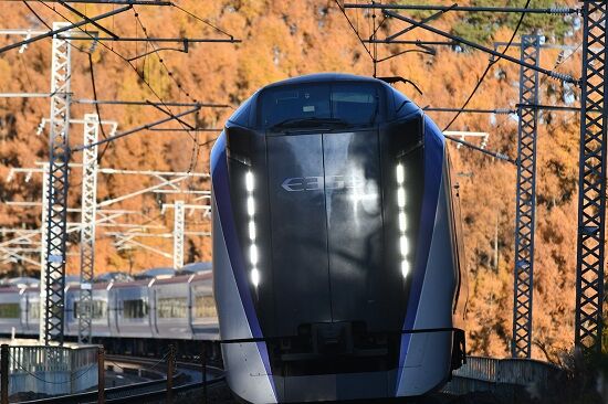 ona3のきままに撮り鉄 : 11月15日撮影 早朝の立場川鉄橋にて その3 E353系「あずさ」編より