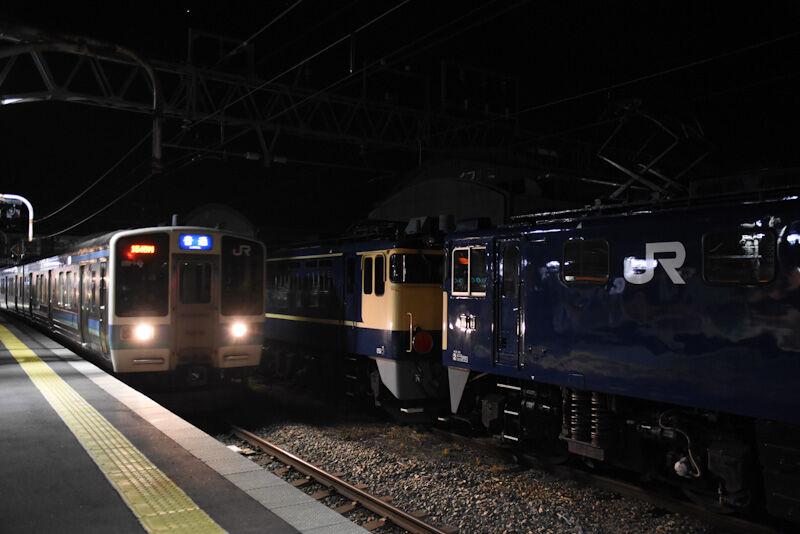 ona3のきままに撮り鉄 : 12月12日撮影 EF65-1103号機廃回 -岡谷駅編-