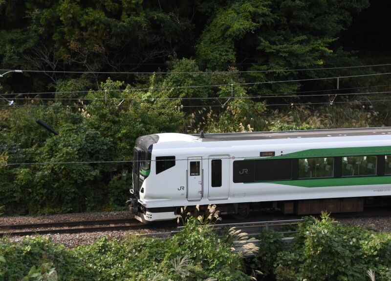 ona3のきままに撮り鉄 : 9月28日撮影 羽尾にてE257系5000番台による「あずさ82号」と「あずさ84号」の送り込み回送を撮影