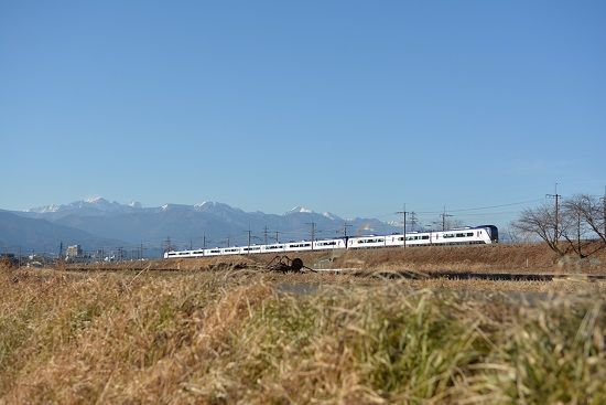 ona3のきままに撮り鉄 : 12月30日撮影 その3 E353系スーパーあずさ