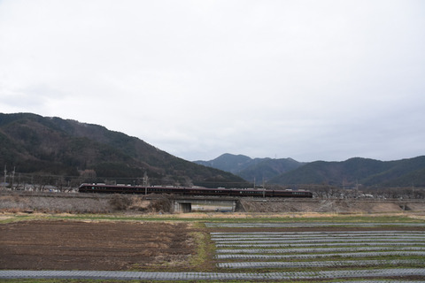 ona3のきままに撮り鉄 : 本日撮影 E655系(和)による 「なごみ（和）」で行く！ 春のアルプスを望む 新宿→白馬 片道の旅」より