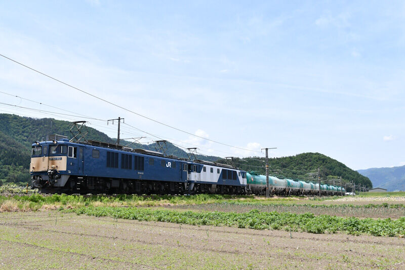 ona3のきままに撮り鉄 : 5月27日撮影 西線貨物 臨貨9089ﾚより その2