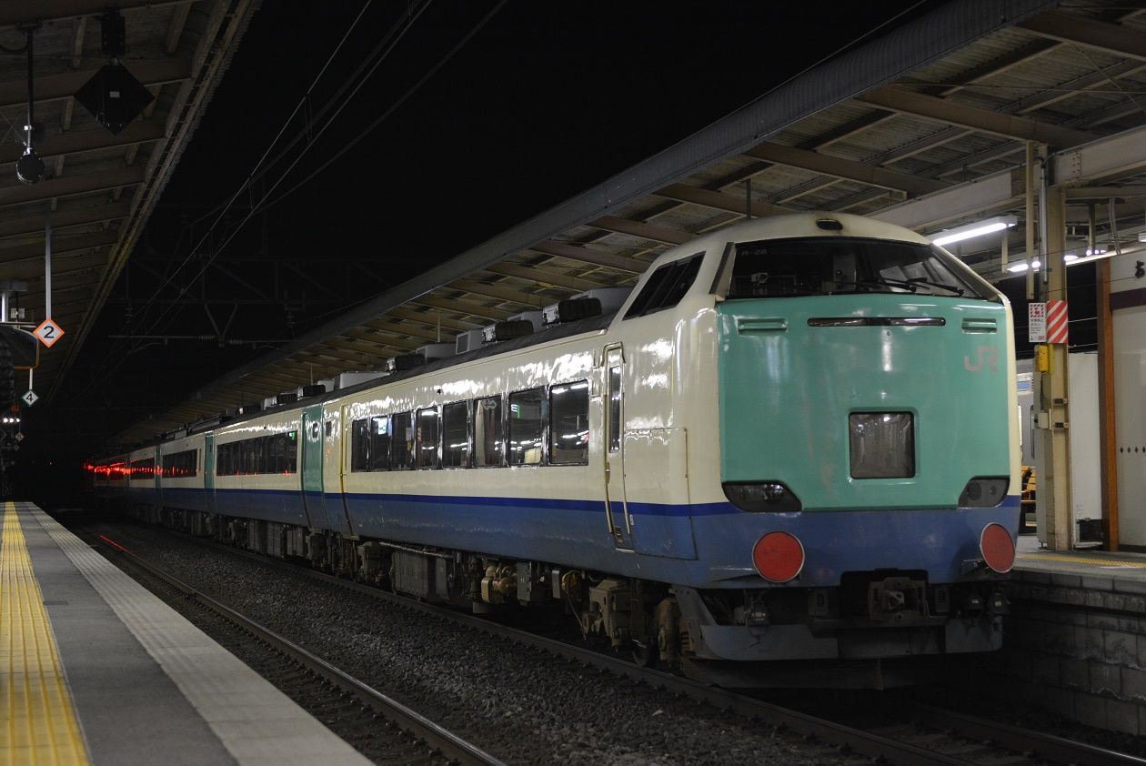 ona3のきままに撮り鉄 : 本日の撮影 485系R28編成長野配給
