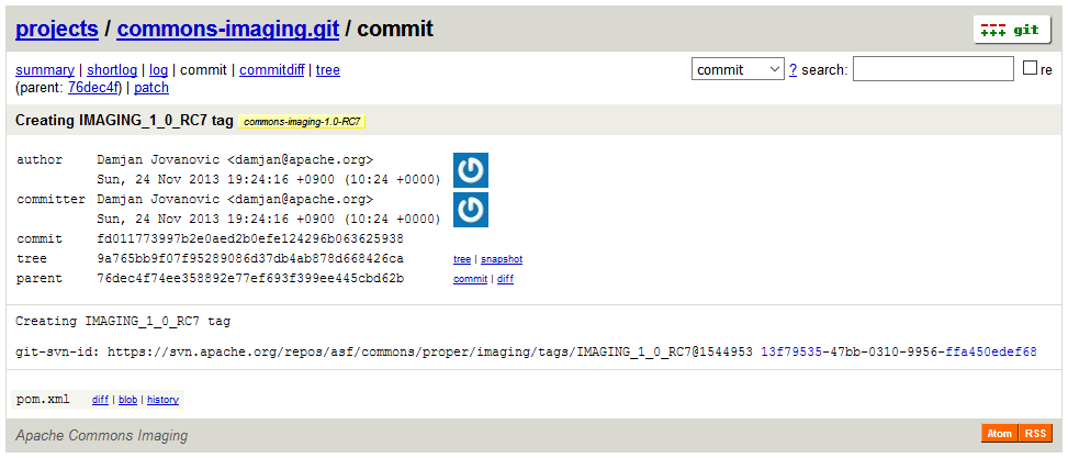 Apache Commons Imagingをビルドしてみる : わんちゅう日記