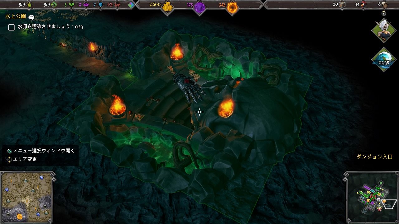 Dungeons3 繋げる入り口と効率的な部屋 : あるゲーマーの慟哭