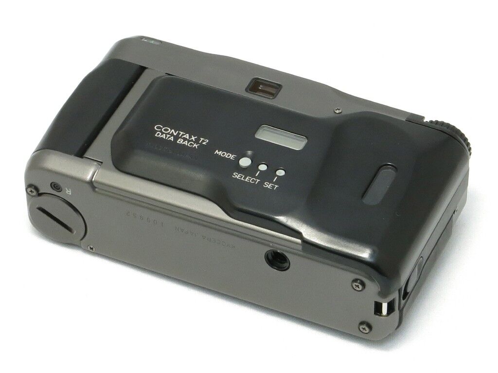 CONTAX T2 Titan Black with DATA BACK 【AB+】 ***SOLD OUT*** : コンタックス専門店 ...