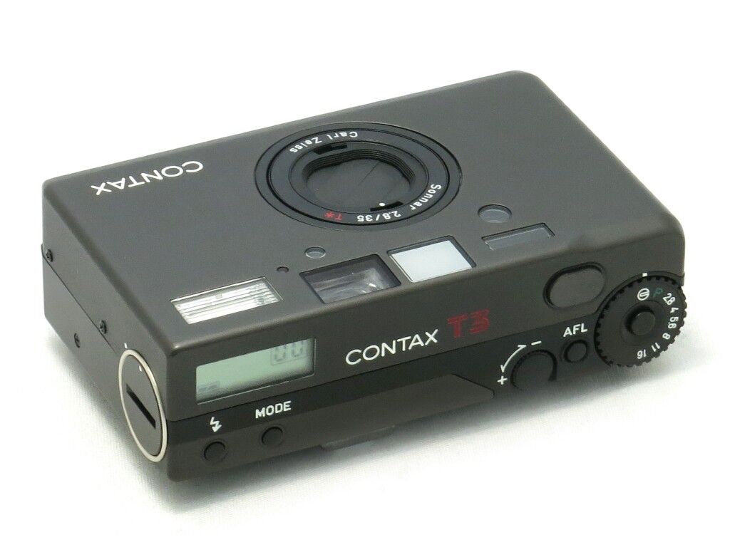 CONTAX T3D Black 【A-】 ***SOLD OUT*** : コンタックス専門店 カメラの極楽堂