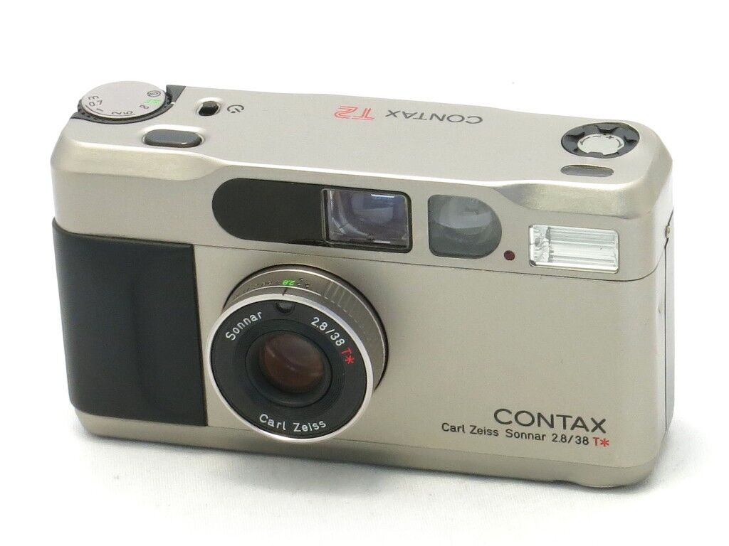 CONTAX T2 with DATA BACK 【AB-】 ***SOLD OUT*** : コンタックス専門店 カメラの極楽堂
