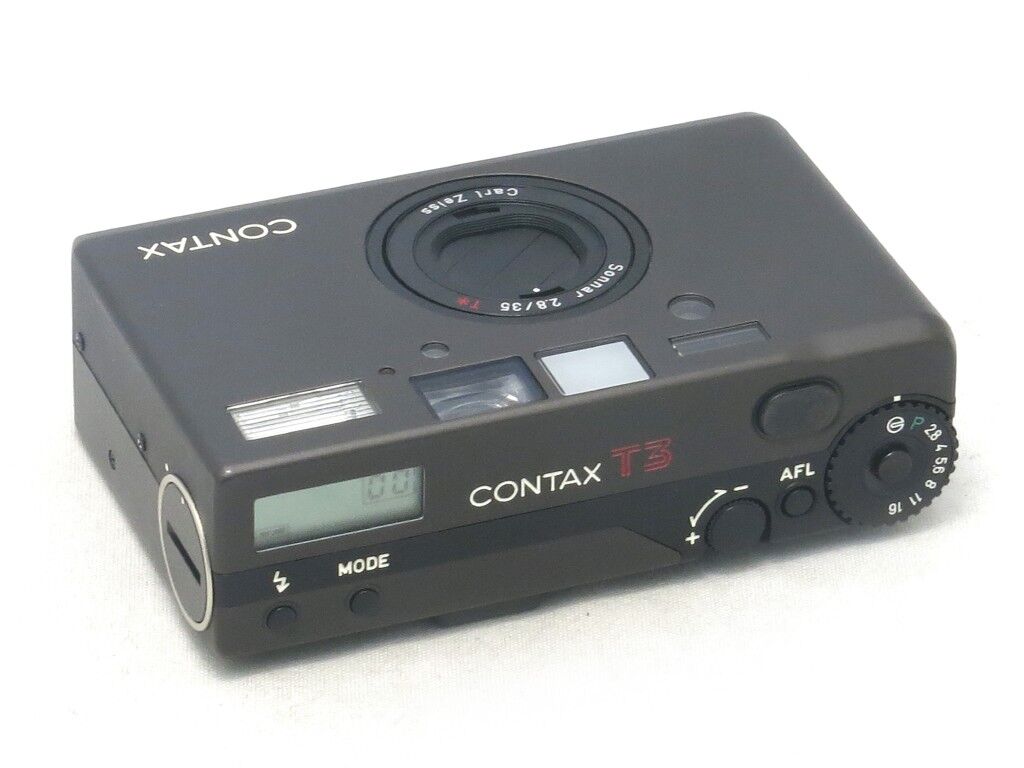CONTAX T3 Black 【AB+】 ***SOLD OUT*** : コンタックス専門店 カメラの極楽堂