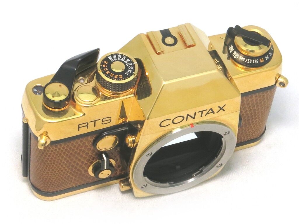 CONTAX RTS GOLD + Planar T* 50mm F1.4 AEJ GOLD 【AB】 ***SOLD OUT ...