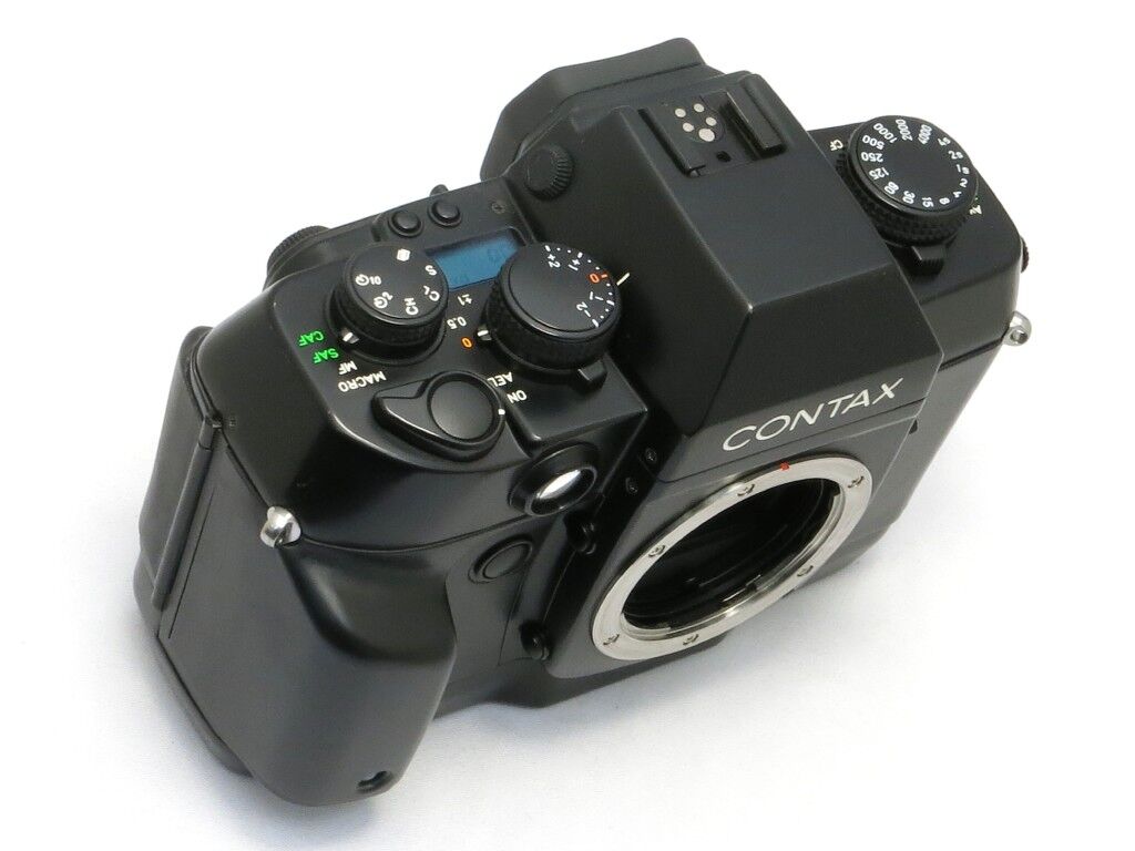 CONTAX AX w/ D-8 【AB】 ***SOLD OUT*** : コンタックス専門店 カメラの極楽堂