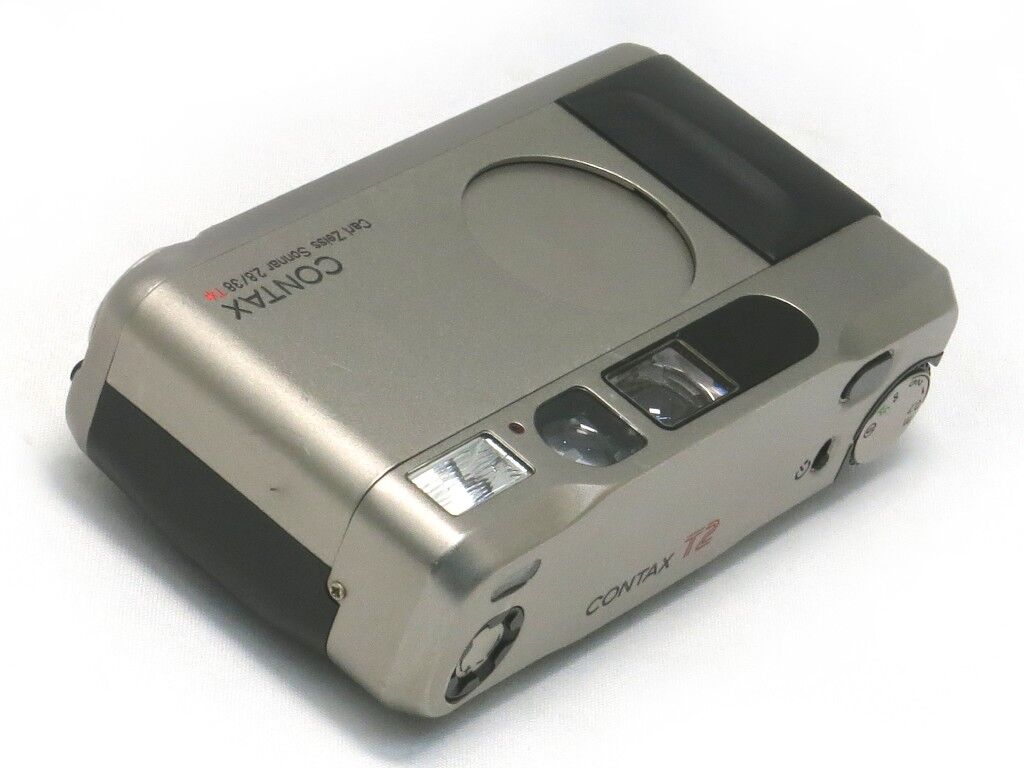 CONTAX T2 with DATA BACK 【AB-】 ***SOLD OUT*** : コンタックス専門店 カメラの極楽堂
