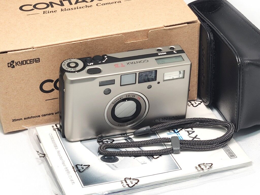 CONTAX T3 【A-】 ***SOLD OUT*** : コンタックス専門店 カメラの極楽堂
