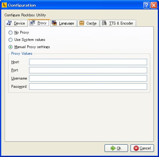 Rockbox Utility : mp3tidalwave UR
