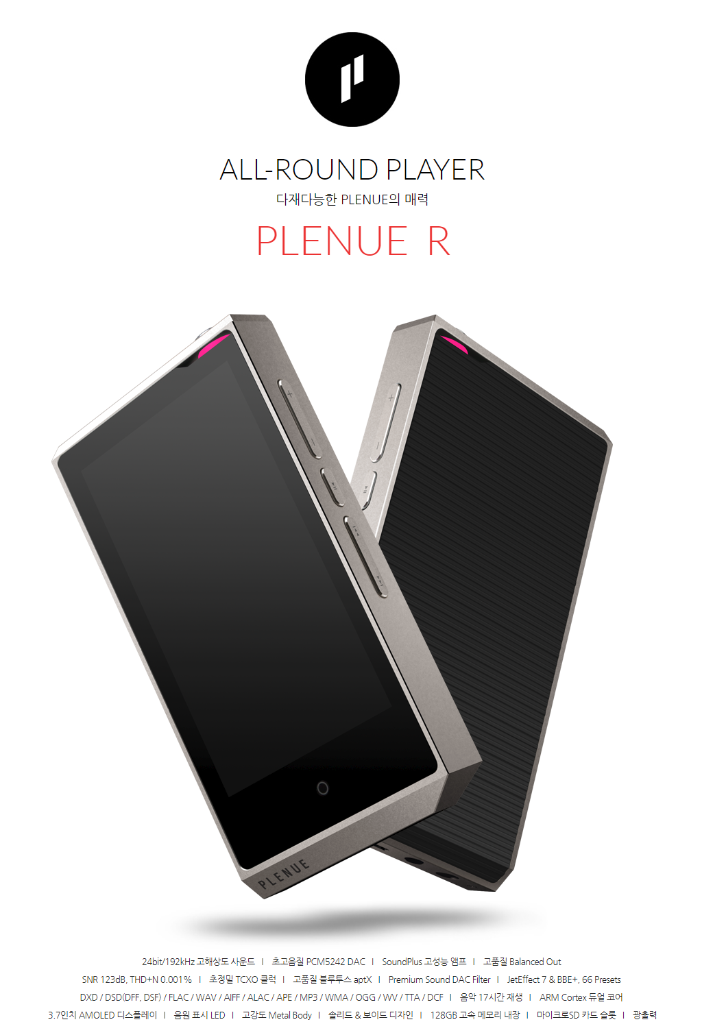 ALL-ROUND PLAYER "PLENUE R"発表 : mp3tidalwave UR