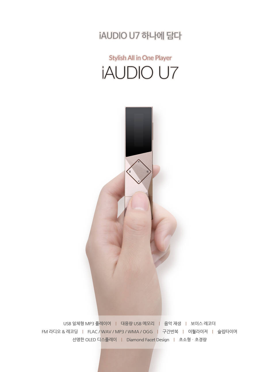 iAudio U7 : mp3tidalwave UR