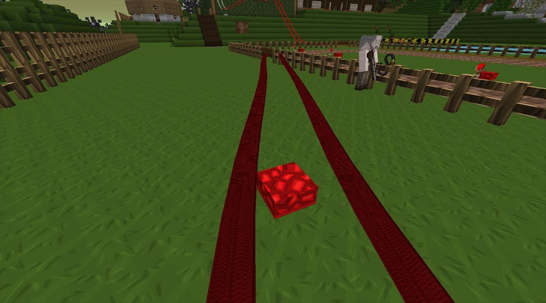 MineCraftチラシの裏 : ジェットコースターMOD(ExRollerCoaster)の紹介！