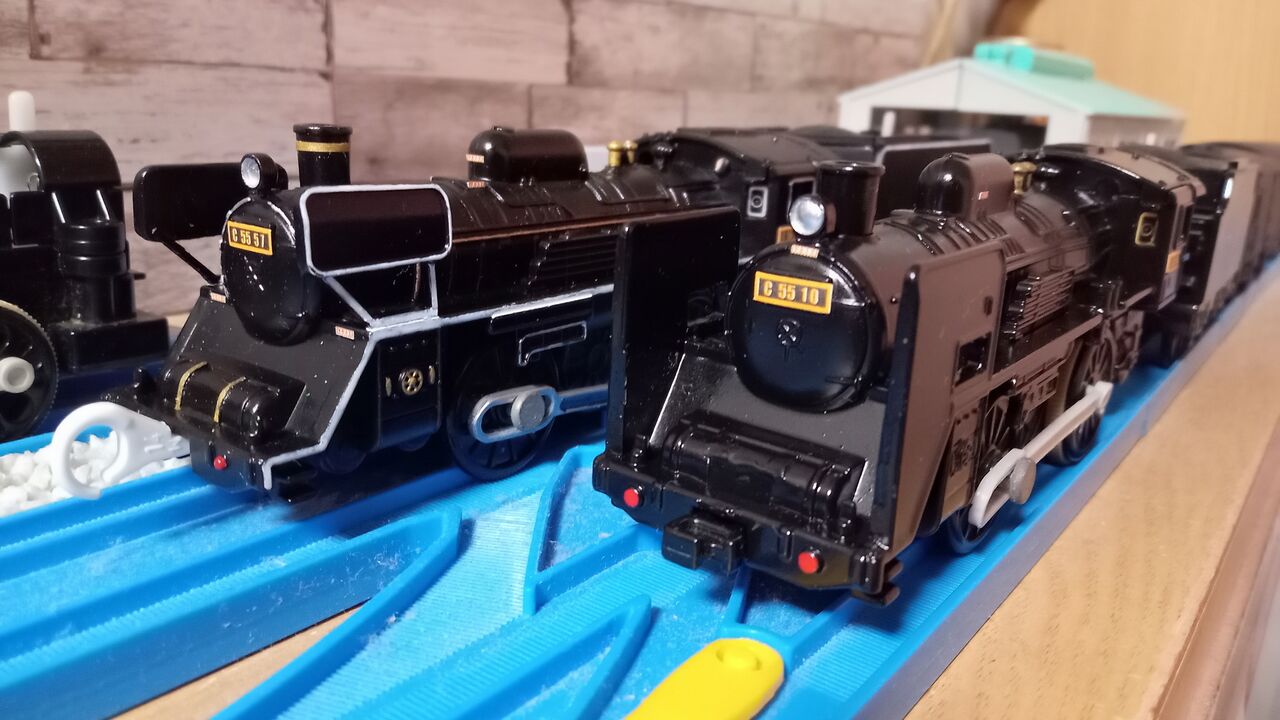 改造プラレール C55-10[吉]を作る : 珱涼モータープラント