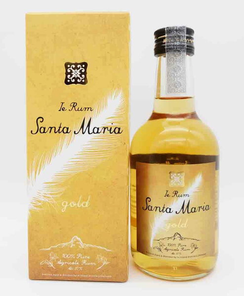 【伊江島蒸留所】Ie Rum Santa Maria gold イエラム サンタマリア ゴールド 37度 300ml お酒 酒 スピリッツ ...