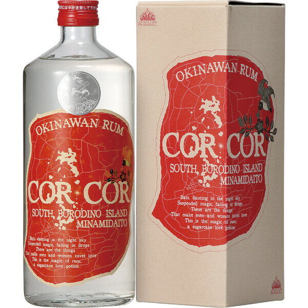 CORCOR 赤ラベル ラム 720ml コルコル : お酒の販売情報【のんべえ〜】