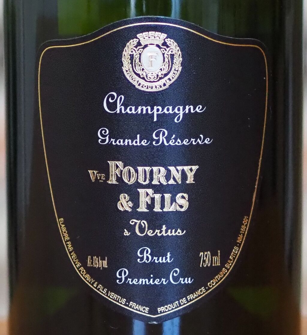 かぼちゃ太陽:ヴーヴ・フルニ・エ・フィス シャンパーニュ グランド・レゼルヴ ブリュット プルミエ・クリュ