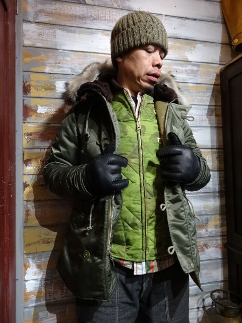 New! JELADO×COLIMBO TYPE”N-3” JACKET OLIVE : OLD New! JELADO×COLIMBO TYPE”N-3” JACKET OLIVE : OLD