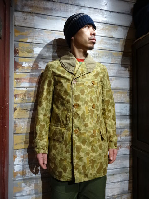 New! FREEWHEELERS ”M-1938” マッキーノ・コート DUCK HUNTER New! FREEWHEELERS ”M-1938” マッキーノ・コート DUCK HUNTER