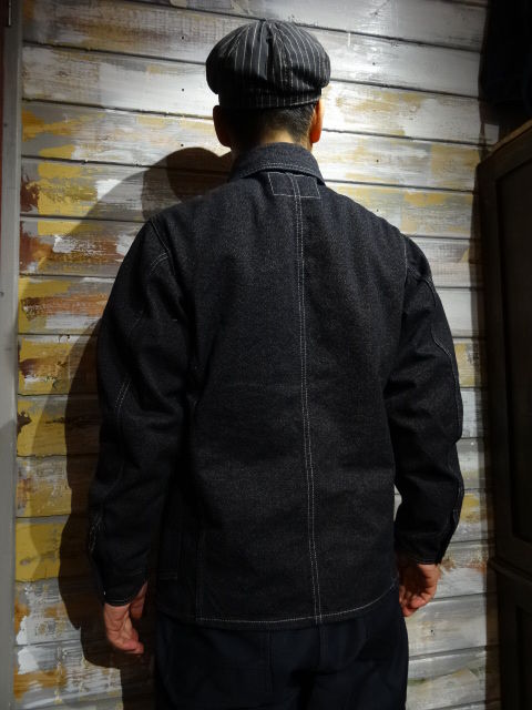 New! Dapper's LOT1044”Classical Coverall Jacket” NAVY New! Dapper's LOT1044”Classical Coverall Jacket” NAVY
