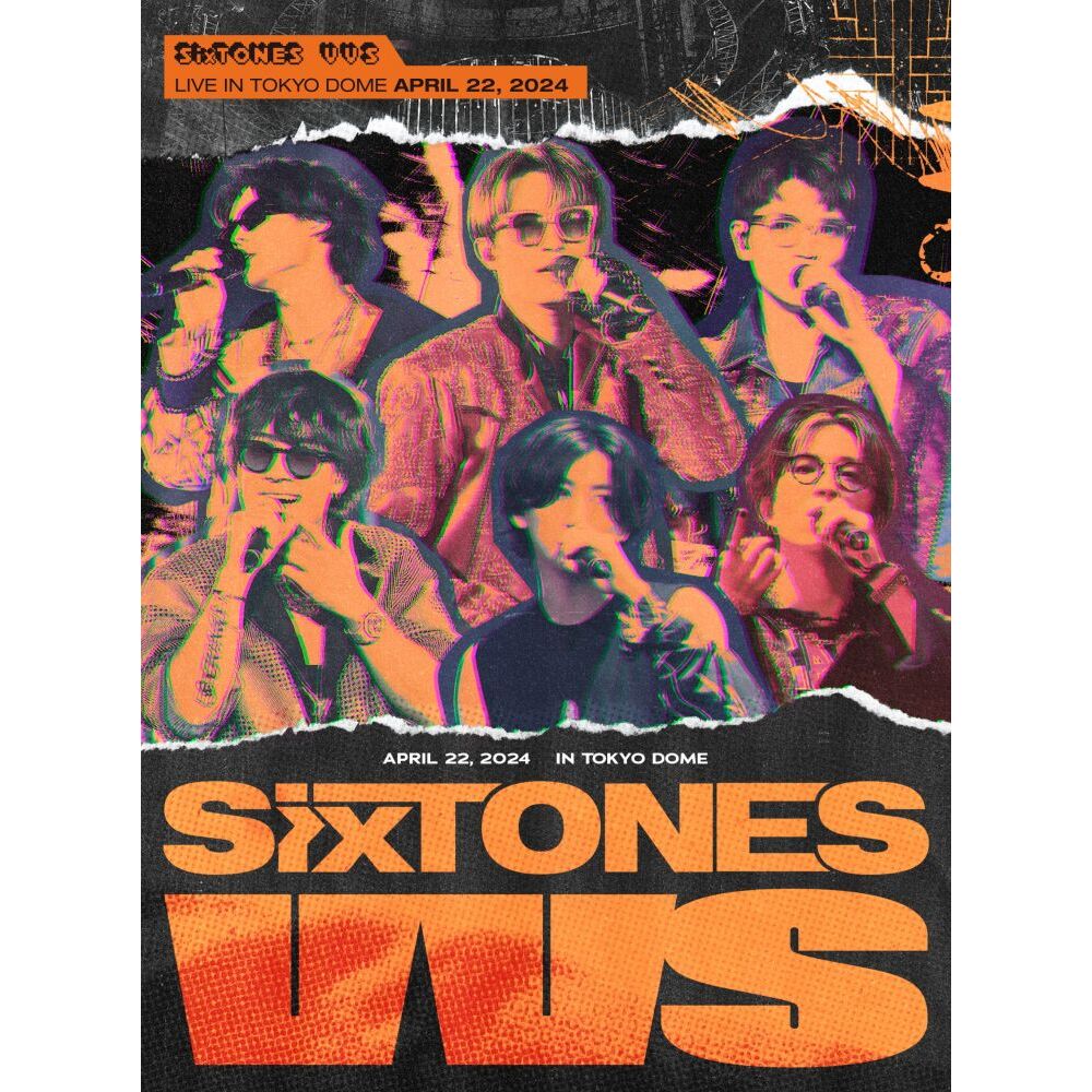 SixTONES初となる360度ステージで、全方向に魅力を発散！『SixTONES／VVS』BD・DVD 2024/10/16発売 : DVD、それがいつかお宝になる