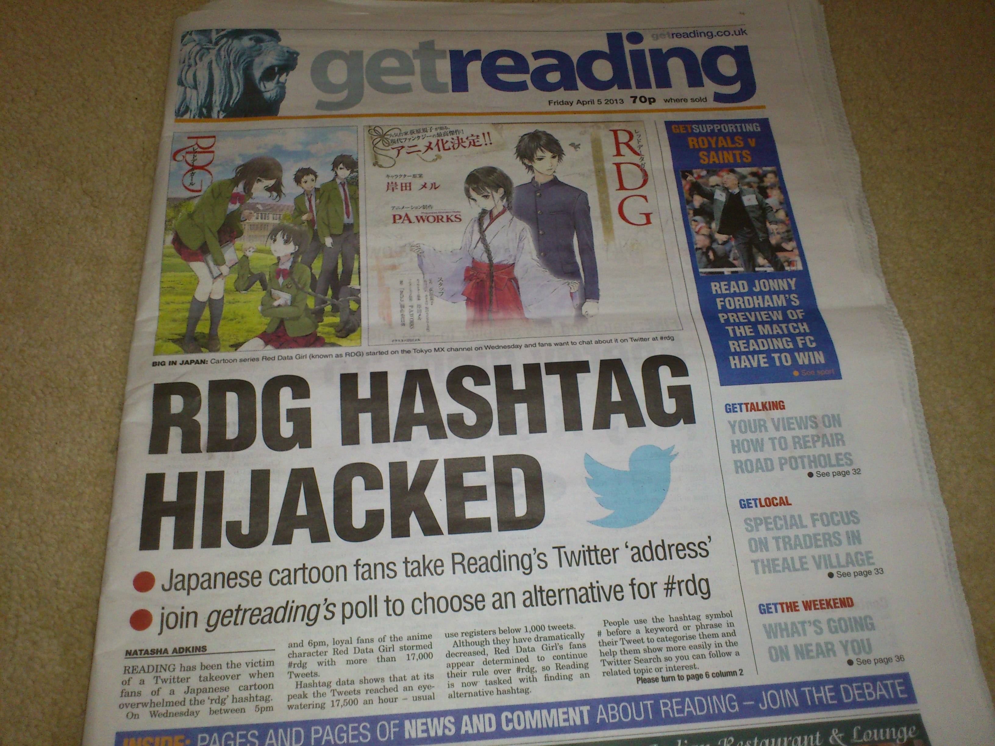 RDG and Reading, UK - Forums - MyAnimeList.net