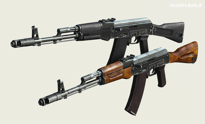 Fallout4⚡情報局：AK-74 Russian assault rifle