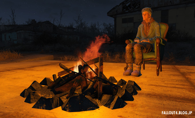 Fallout4⚡情報局：居住地に設置できる焚き火MOD