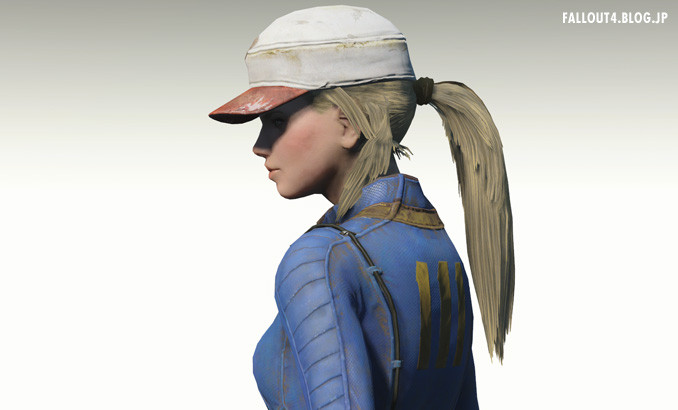 Fallout4⚡情報局：Ponytail Hairstyles v2.5
