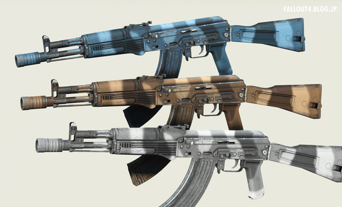 Fallout4⚡情報局：AK-74 Russian assault rifle