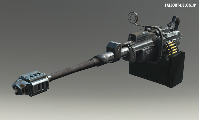 Fallout4⚡情報局：WH-Mk22 ヘビーマシンガンMOD