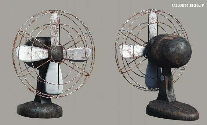 Fallout4⚡情報局：Fallout4 卓上ファンの美化MOD