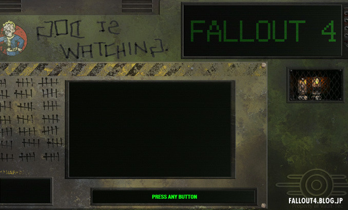 Fallout4⚡情報局：クラシック・フォールアウト・メインメニュー