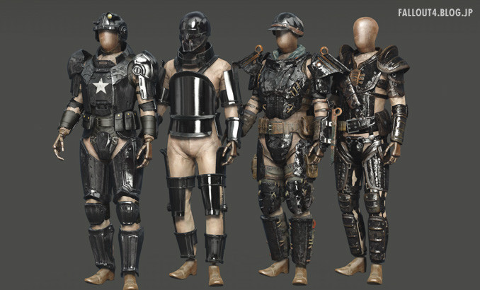 Fallout4⚡情報局：Gunmetal Armor Skins