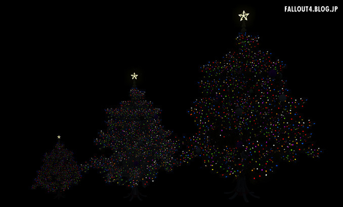 Fallout4⚡情報局：Improved Christmas Trees