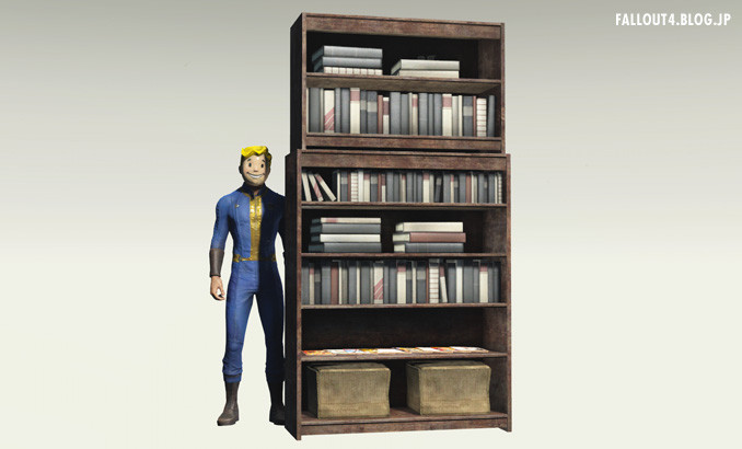 Fallout4⚡情報局：Workshop Decorated Bookcase Doors